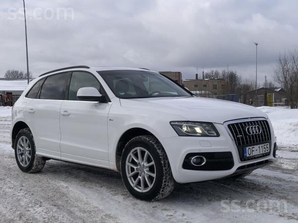 White Audi Q5 2009 in Cesis, with an engine capacity of 3.00 L and mileage of 0 thousand km for 9500 €, photo 4 on AUTOMOTO.COM.LV