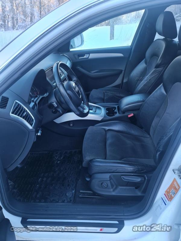 White Audi Q5 2009 in Tallinn, with an engine capacity of 2.00 L and mileage of 164 thousand km for 11500 €, photo 3 on AUTOMOTO.COM.LV