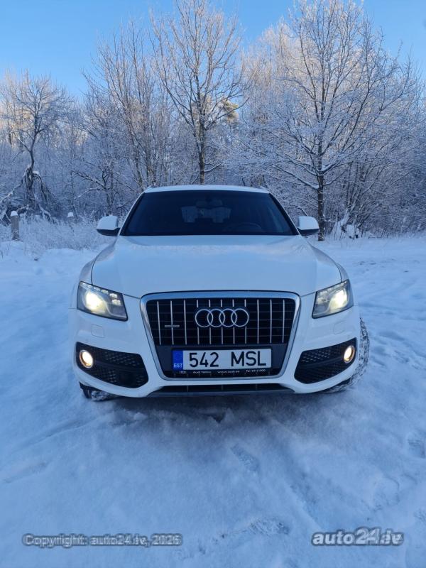 White Audi Q5 2009 in Tallinn, with an engine capacity of 2.00 L and mileage of 164 thousand km for 11500 €, photo 8 on AUTOMOTO.COM.LV