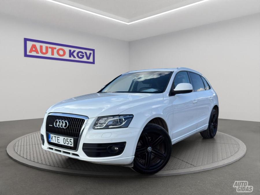 White Audi Q5 2009 in Vilnius, with an engine capacity of 3.00 L and mileage of 419 thousand km for 9499 €, photo 1 on AUTOMOTO.COM.LV