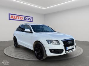 White Audi Q5 2009 in Vilnius, with an engine capacity of 3.00 L and mileage of 419 thousand km for 9499 €, photo 8 on AUTOMOTO.COM.LV