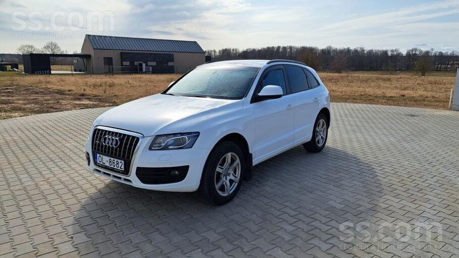Белый Ауди Ку 5 2009 в Рига, объемом двигателя 2.00 л и пробегом 335 тыс. км за 7955 €, фото 1 на AUTOMOTO.COM.LV