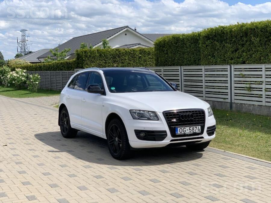 Balts Audi Q5 2009 Rīga, ar dzinēja tilpumu 2.00 L un nobraukumu 379 tūkst. km par 8790 €, foto 1 vietnē AUTOMOTO.COM.LV