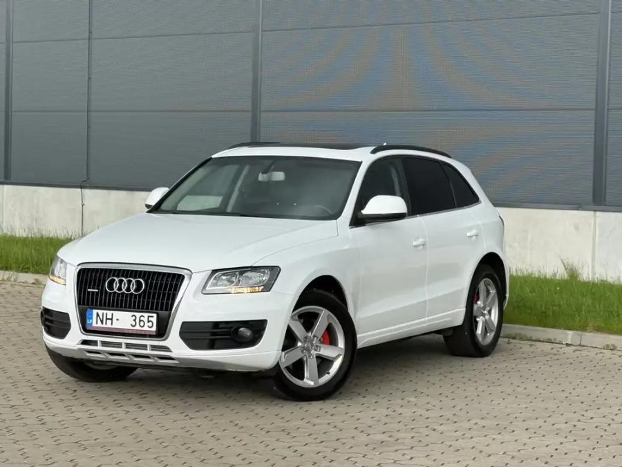 Balts Audi Q5 2009 Rīga, ar dzinēja tilpumu 3.00 L un nobraukumu 293 tūkst. km par 7900 €, foto 1 vietnē AUTOMOTO.COM.LV