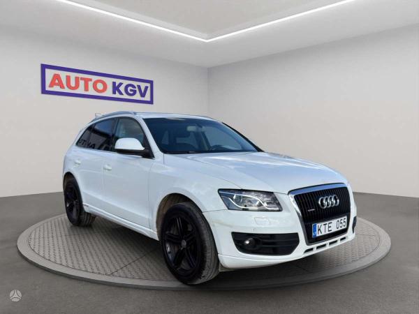 White Audi Q5 2009 in Kaunas, with an engine capacity of 3.00 L and mileage of 419 thousand km for 7499 €, photo 7 on AUTOMOTO.COM.LV