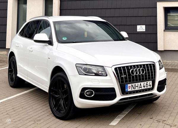 White Audi Q5 2009 in Kaunas, with an engine capacity of 3.00 L and mileage of 314 thousand km for 7499 €, photo 2 on AUTOMOTO.COM.LV