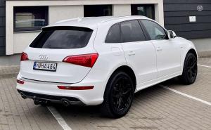 White Audi Q5 2009 in Kaunas, with an engine capacity of 3.00 L and mileage of 314 thousand km for 7499 €, photo 4 on AUTOMOTO.COM.LV