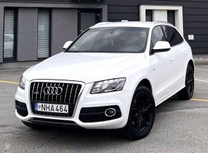 White Audi Q5 2009 in Kaunas, with an engine capacity of 3.00 L and mileage of 313 thousand km for 10200 €, photo  on AUTOMOTO.COM.LV