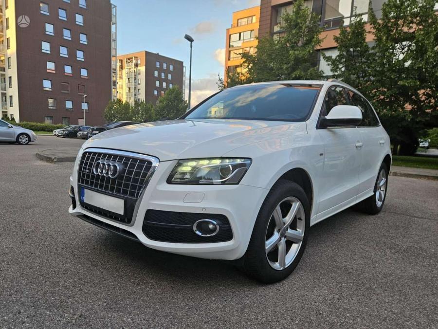 White Audi Q5 2009 in Vilnius, with an engine capacity of 1.97 L and mileage of 292 thousand km for 6900 €, photo 1 on AUTOMOTO.COM.LV