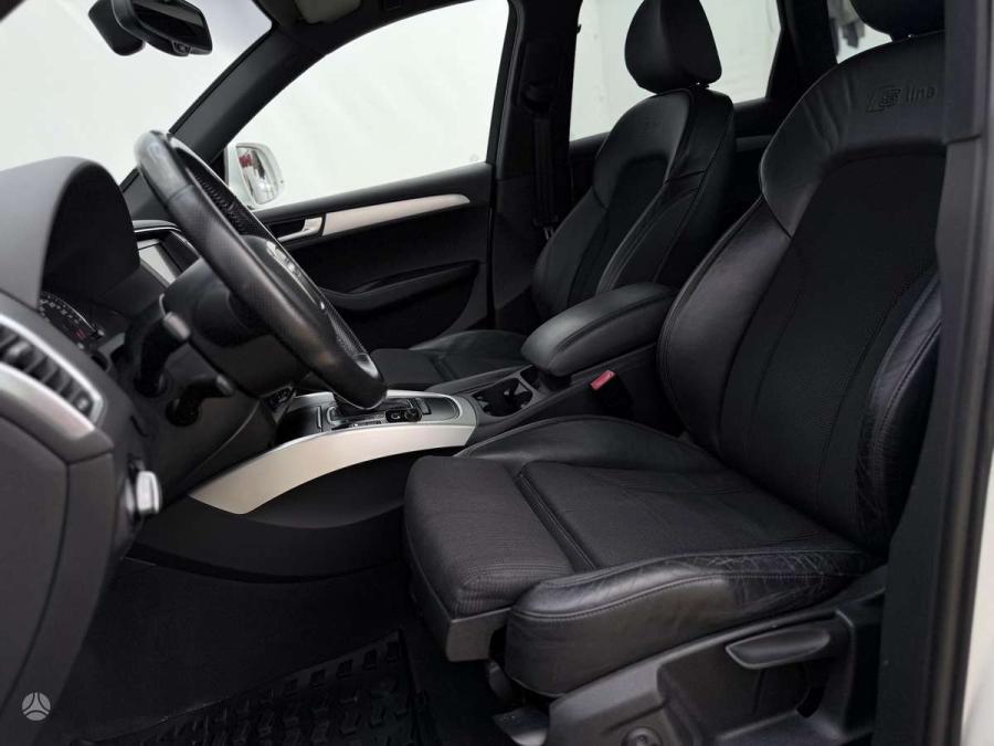 White Audi Q5 2009 in Vilnius, with an engine capacity of 1.97 L and mileage of 303 thousand km for 6500 €, photo 11 on AUTOMOTO.COM.LV