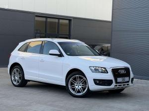 Balts Audi Q5 2009 Kauņa, ar dzinēja tilpumu 2.97 L un nobraukumu 296 tūkst. km par 9190 €, foto  vietnē AUTOMOTO.COM.LV