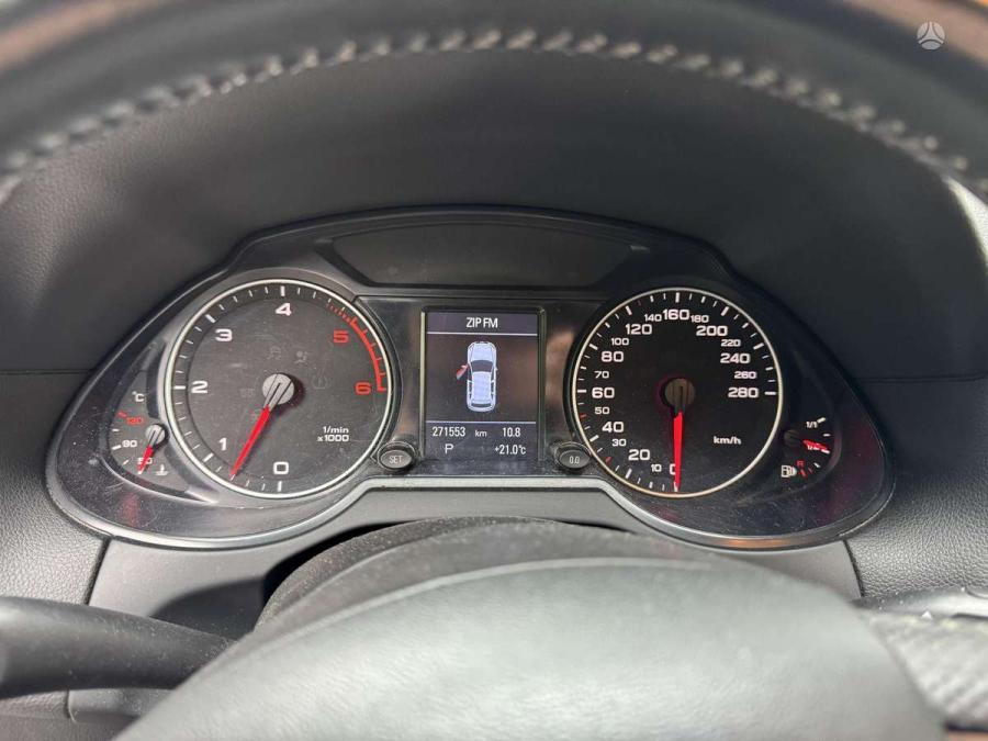 White Audi Q5 2009 in Vilnius, with an engine capacity of 2.97 L and mileage of 272 thousand km for 6999 €, photo 8 on AUTOMOTO.COM.LV