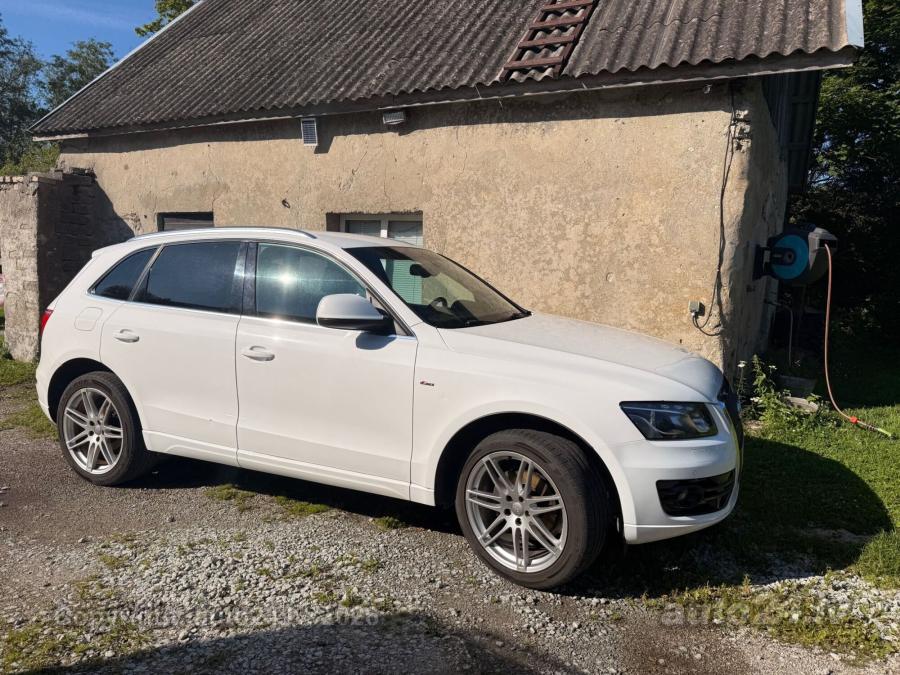 White Audi Q5 2009 in Tallinn, with an engine capacity of 2.00 L and mileage of 168 thousand km for 8900 €, photo 1 on AUTOMOTO.COM.LV