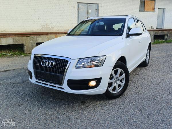 White Audi Q5 2009 in Utena, with an engine capacity of 2.00 L and mileage of 267 thousand km for 8200 €, photo 1 on AUTOMOTO.COM.LV