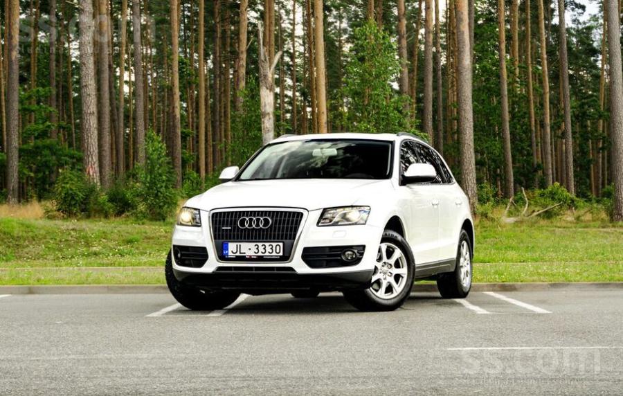 Balts Audi Q5 2010 Rīga, ar dzinēja tilpumu 2.00 L un nobraukumu 269 tūkst. km par 8690 €, foto 4 vietnē AUTOMOTO.COM.LV