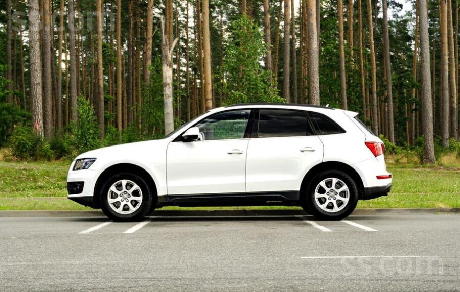 Balts Audi Q5 2010 Rīga, ar dzinēja tilpumu 2.00 L un nobraukumu 269 tūkst. km par 8690 €, foto 5 vietnē AUTOMOTO.COM.LV