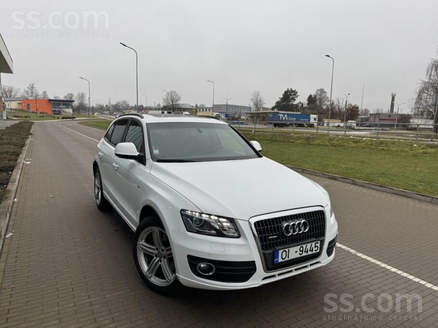 White Audi Q5 2010 in Rezekne, with an engine capacity of 3.00 L and mileage of 261 thousand km for 9400 €, photo 2 on AUTOMOTO.COM.LV