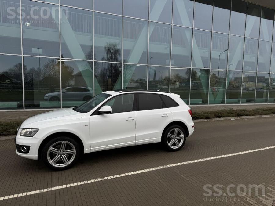 White Audi Q5 2010 in Rezekne, with an engine capacity of 3.00 L and mileage of 261 thousand km for 9400 €, photo 5 on AUTOMOTO.COM.LV