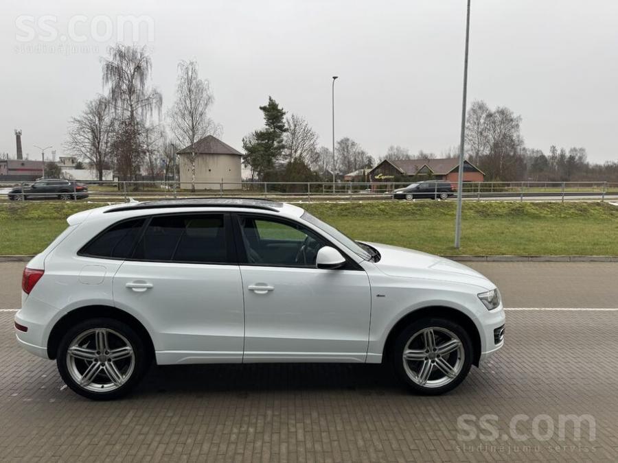 White Audi Q5 2010 in Rezekne, with an engine capacity of 3.00 L and mileage of 261 thousand km for 9400 €, photo 6 on AUTOMOTO.COM.LV