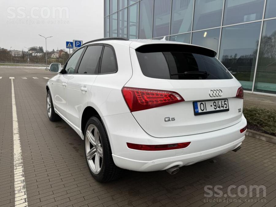 White Audi Q5 2010 in Rezekne, with an engine capacity of 3.00 L and mileage of 261 thousand km for 9400 €, photo 8 on AUTOMOTO.COM.LV