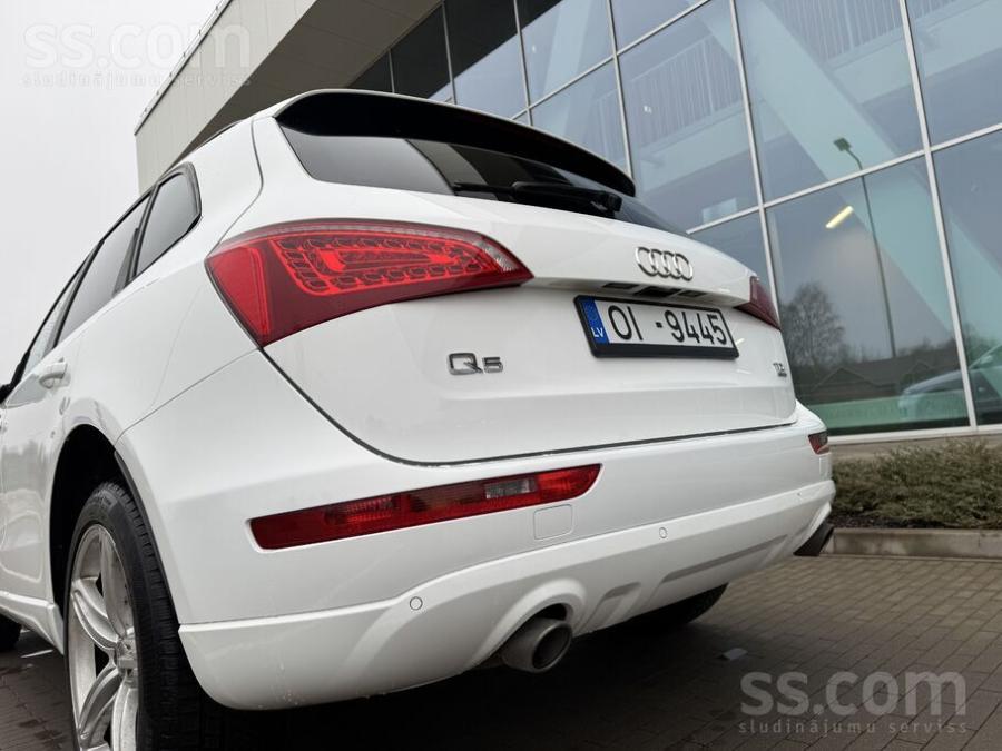 White Audi Q5 2010 in Rezekne, with an engine capacity of 3.00 L and mileage of 261 thousand km for 9400 €, photo 9 on AUTOMOTO.COM.LV