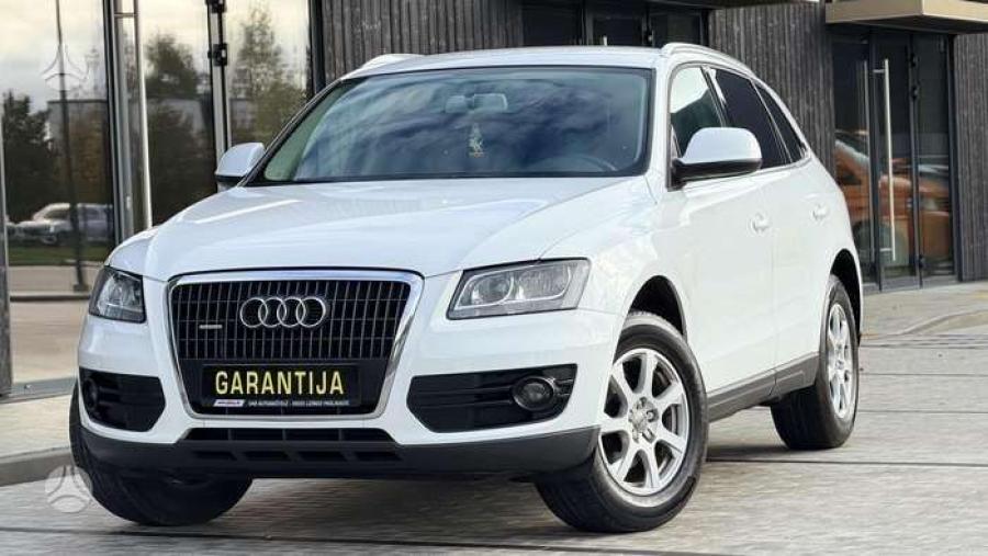 White Audi Q5 2010 in Siauliai, with an engine capacity of 1.97 L and mileage of 264 thousand km for 10950 €, photo 2 on AUTOMOTO.COM.LV