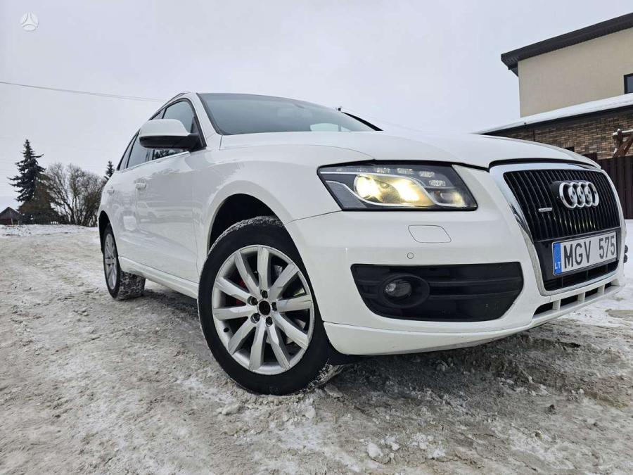 Balts Audi Q5 2010 Kauņa, ar dzinēja tilpumu 2.97 L un nobraukumu 299 tūkst. km par 7950 €, foto 3 vietnē AUTOMOTO.COM.LV