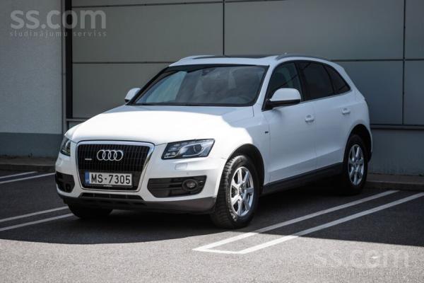 Balts Audi Q5 2010 Rīga, ar dzinēja tilpumu 3.00 L un nobraukumu 338 tūkst. km par 7490 €, foto 1 vietnē AUTOMOTO.COM.LV