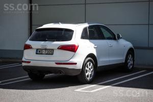 White Audi Q5 2010 in Riga, with an engine capacity of 3.00 L and mileage of 338 thousand km for 7490 €, photo 6 on AUTOMOTO.COM.LV