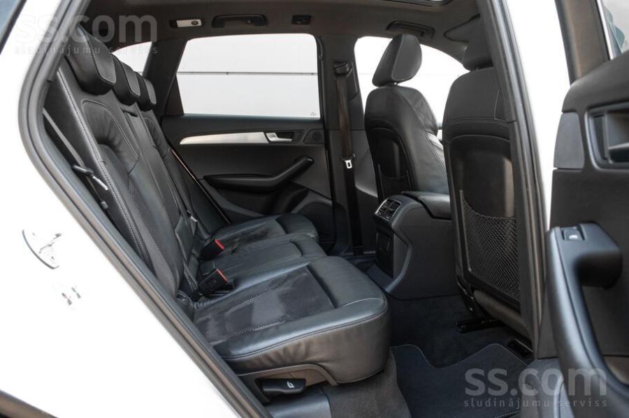 White Audi Q5 2010 in Riga, with an engine capacity of 3.00 L and mileage of 338 thousand km for 7490 €, photo 16 on AUTOMOTO.COM.LV