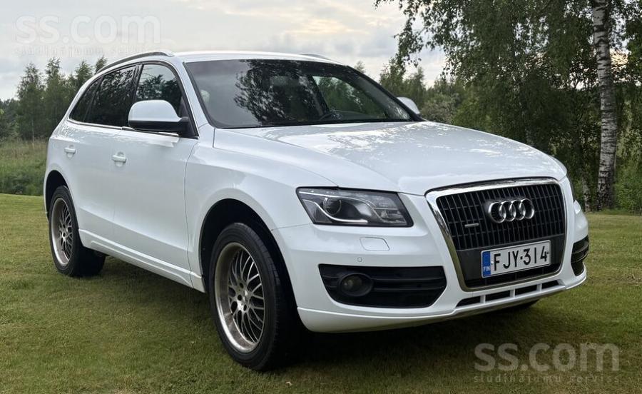Balts Audi Q5 2010 Jelgava, ar dzinēja tilpumu 2.00 L un nobraukumu 340 tūkst. km par 7000 €, foto 1 vietnē AUTOMOTO.COM.LV