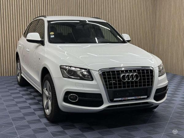 White Audi Q5 2010 in Marijampole, with an engine capacity of 1.97 L and mileage of 253 thousand km for 10300 €, photo 1 on AUTOMOTO.COM.LV