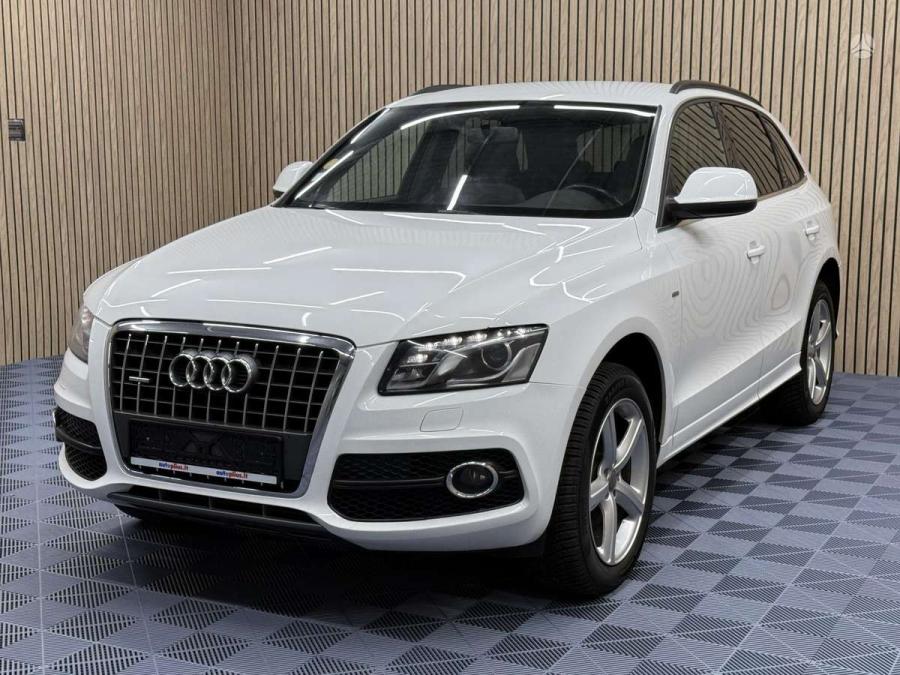 White Audi Q5 2010 in Marijampole, with an engine capacity of 1.97 L and mileage of 253 thousand km for 10300 €, photo 6 on AUTOMOTO.COM.LV