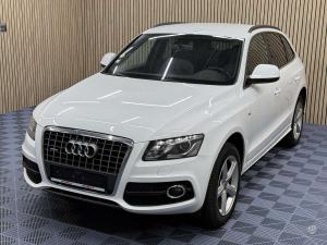 White Audi Q5 2010 in Marijampole, with an engine capacity of 1.97 L and mileage of 253 thousand km for 10300 €, photo 11 on AUTOMOTO.COM.LV