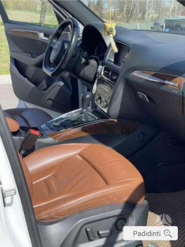 White Audi Q5 2010 in Siauliai, with an engine capacity of 3.20 L and mileage of 260 thousand km for 10800 €, photo 8 on AUTOMOTO.COM.LV