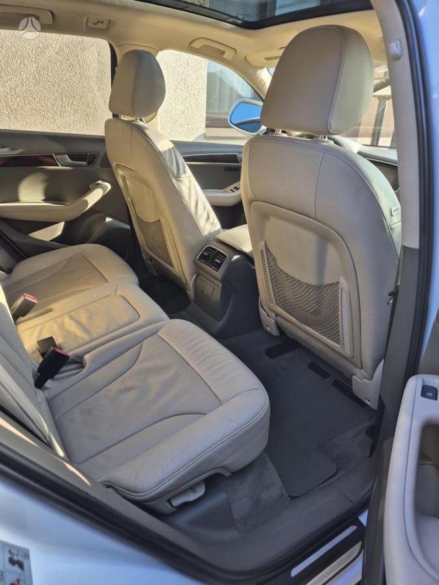 Balts Audi Q5 2010 Kauņa, ar dzinēja tilpumu 3.15 L un nobraukumu 297 tūkst. km par 7300 €, foto 6 vietnē AUTOMOTO.COM.LV
