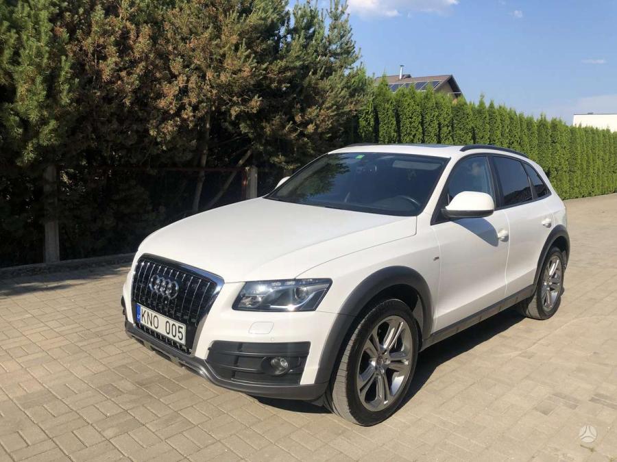 White Audi Q5 2010 in Alytus, with an engine capacity of 2.97 L and mileage of 289 thousand km for 9500 €, photo 1 on AUTOMOTO.COM.LV