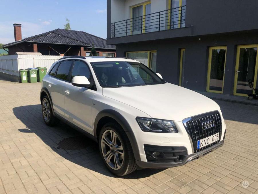 White Audi Q5 2010 in Alytus, with an engine capacity of 2.97 L and mileage of 289 thousand km for 9500 €, photo 4 on AUTOMOTO.COM.LV