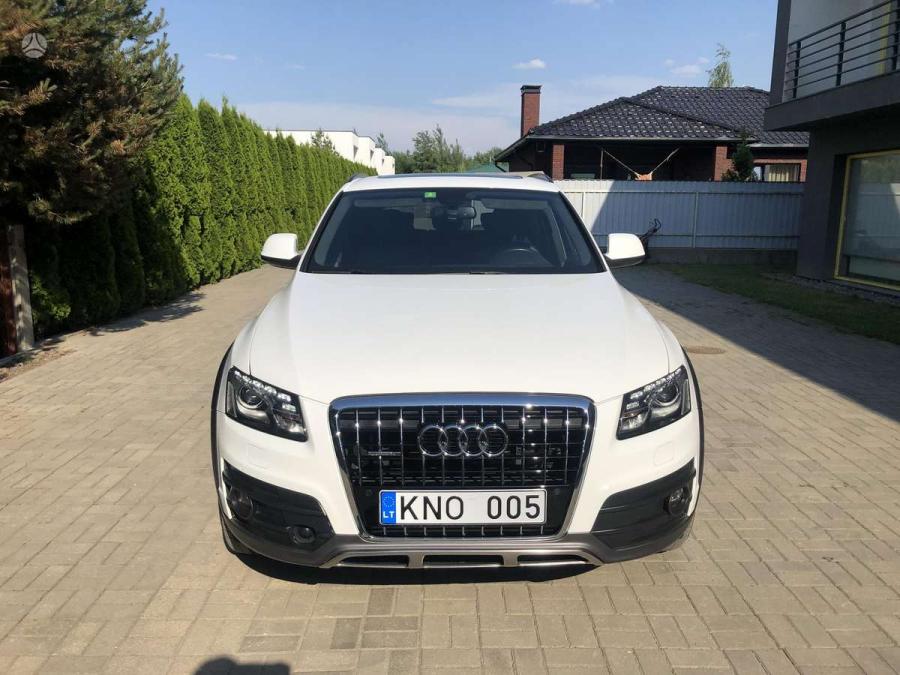 White Audi Q5 2010 in Alytus, with an engine capacity of 2.97 L and mileage of 289 thousand km for 9500 €, photo 5 on AUTOMOTO.COM.LV