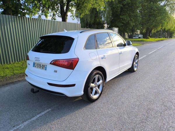 White Audi Q5 2010 in Marijampole, with an engine capacity of 1.97 L and mileage of 254 thousand km for 8050 €, photo 6 on AUTOMOTO.COM.LV