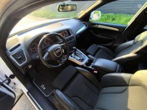 White Audi Q5 2010 in Marijampole, with an engine capacity of 1.97 L and mileage of 254 thousand km for 8050 €, photo 12 on AUTOMOTO.COM.LV