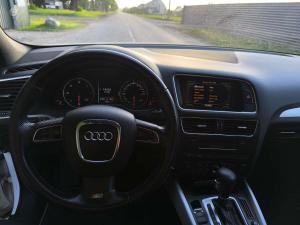 White Audi Q5 2010 in Marijampole, with an engine capacity of 1.97 L and mileage of 254 thousand km for 8050 €, photo 16 on AUTOMOTO.COM.LV