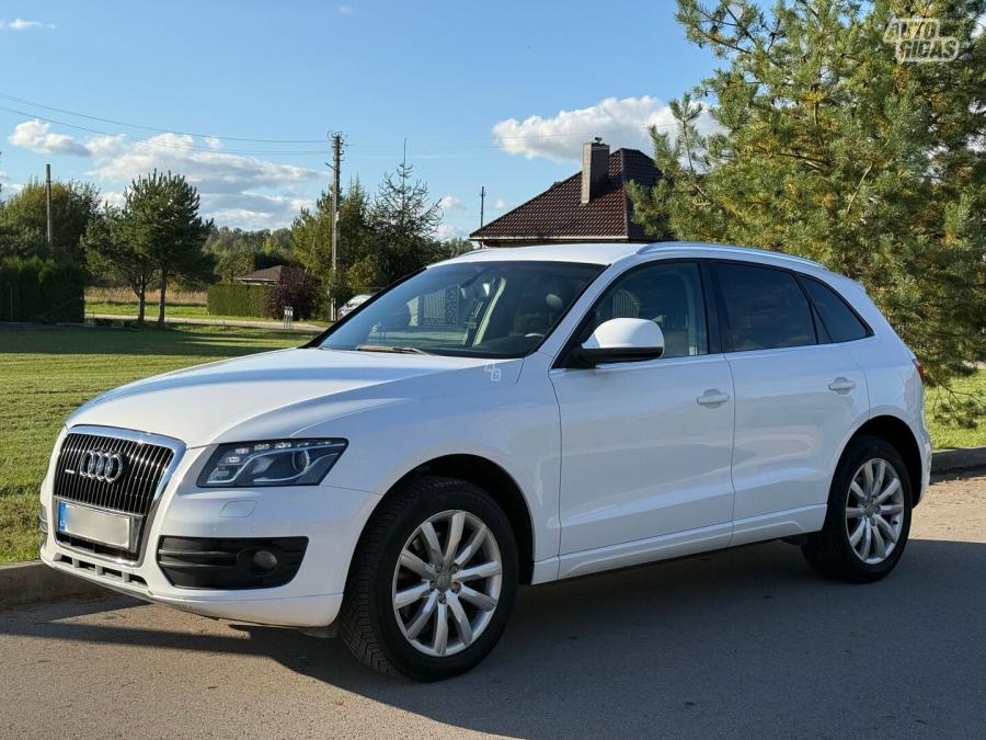 White Audi Q5 2010 in Vilnius, with an engine capacity of 3.00 L and mileage of 290 thousand km for 8300 €, photo 8 on AUTOMOTO.COM.LV