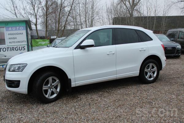 White Audi Q5 2011 in Daugavpils, with an engine capacity of 2.00 L and mileage of 225 thousand km for 9290 €, photo 8 on AUTOMOTO.COM.LV