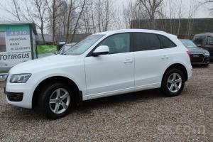 White Audi Q5 2011 in Daugavpils, with an engine capacity of 2.00 L and mileage of 225 thousand km for 9290 €, photo 8 on AUTOMOTO.COM.LV