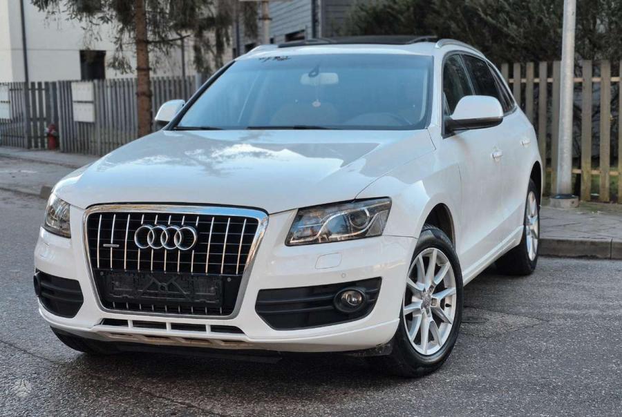 Balts Audi Q5 2011 Viļņa, ar dzinēja tilpumu 1.98 L un nobraukumu 197 tūkst. km par 6800 €, foto 1 vietnē AUTOMOTO.COM.LV