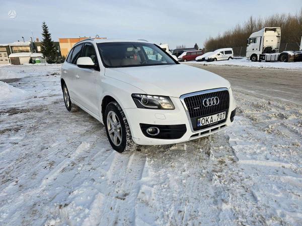White Audi Q5 2011 in Mazeikiai, with an engine capacity of 2.00 L and mileage of 350 thousand km for 9850 €, photo 2 on AUTOMOTO.COM.LV