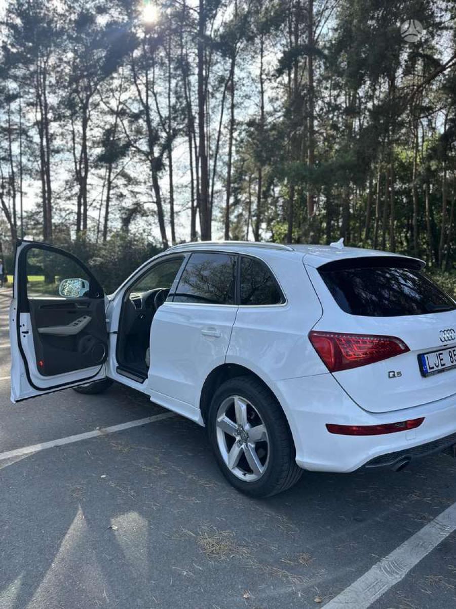 White Audi Q5 2011 in Kaunas, with an engine capacity of 3.20 L and mileage of 177 thousand km for 6899 €, photo 6 on AUTOMOTO.COM.LV