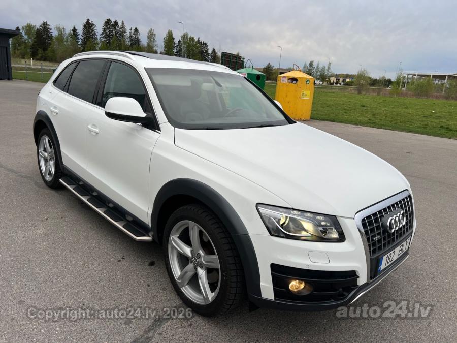 White Audi Q5 2011 in Tartu, with an engine capacity of 3.00 L and mileage of 0 thousand km for 7999 €, photo 1 on AUTOMOTO.COM.LV
