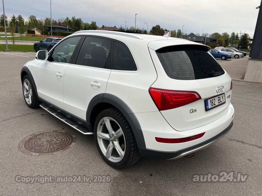 White Audi Q5 2011 in Tartu, with an engine capacity of 3.00 L and mileage of 0 thousand km for 7999 €, photo 4 on AUTOMOTO.COM.LV